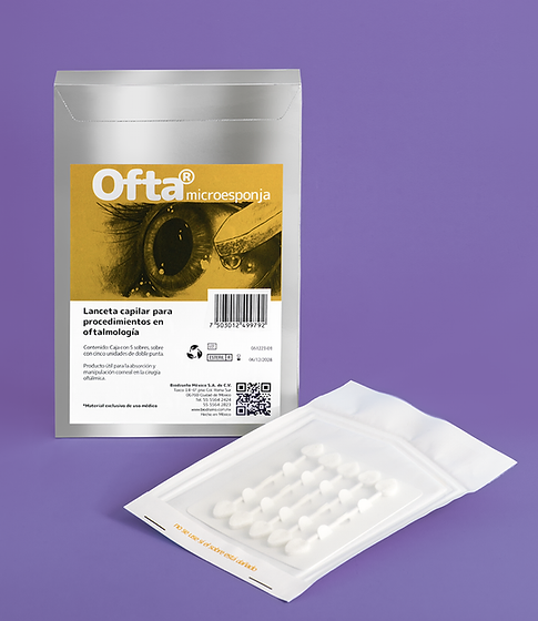 Ofta. Lanceta para oftalmología – Biodiseño Querétaro